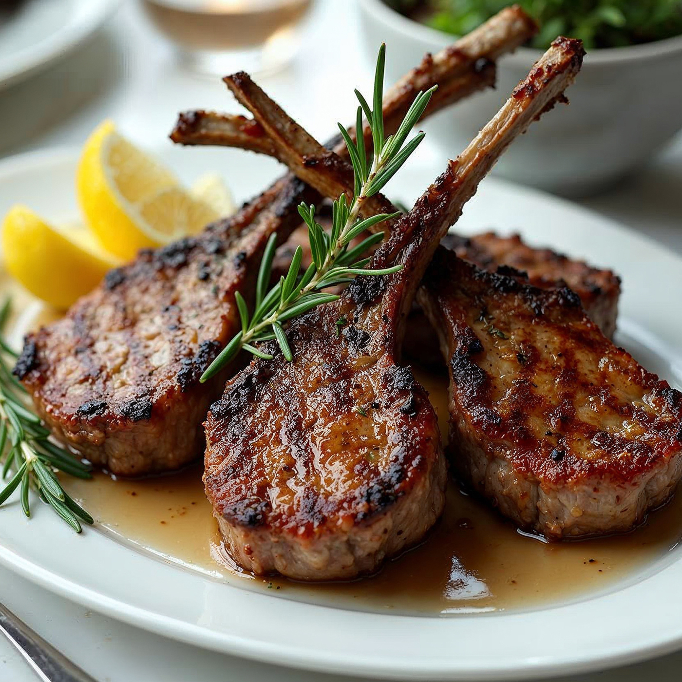Mediterranean-Style Lamb Chops - Badia