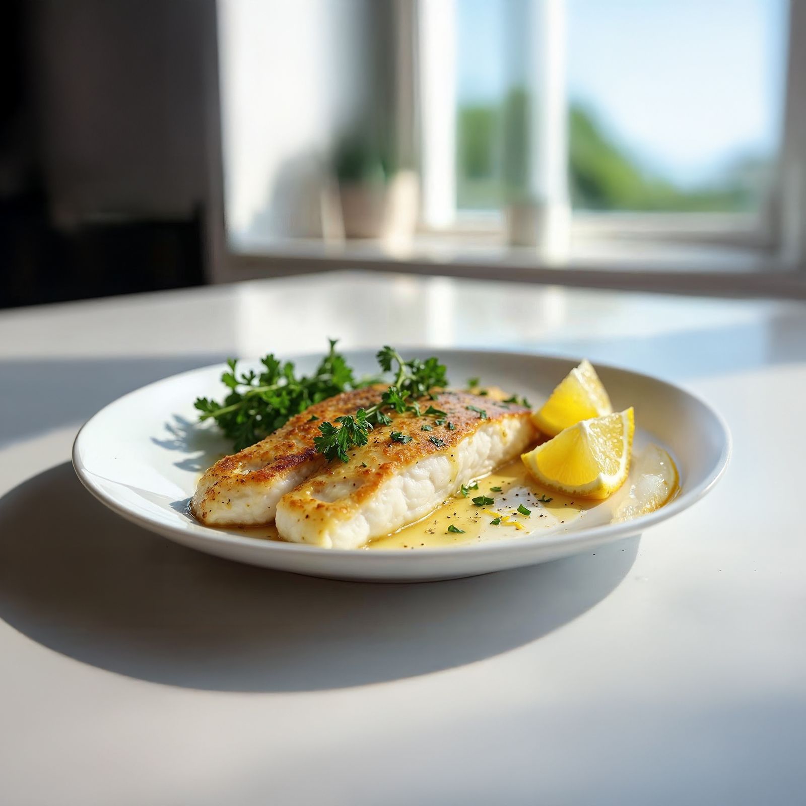 Pan-Seared Lemon Pepper Cod - Badia